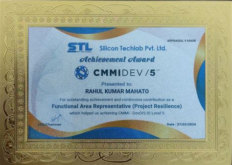 Rahul Kumar Mahato On Linkedin Cmmilevel5 Continuousimprovement Teamwork Industryleadership