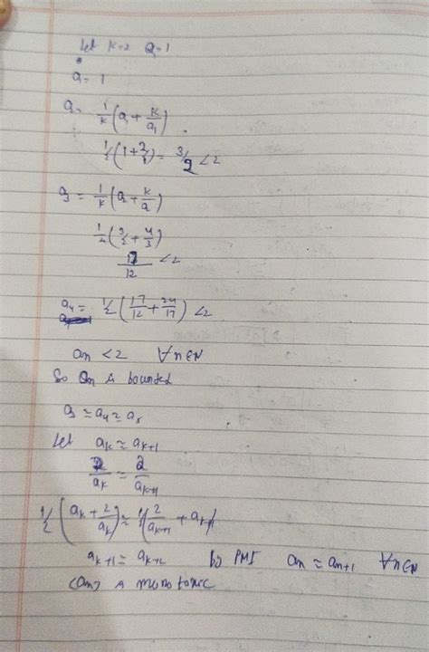 How To Prove Monotonic And Bounded