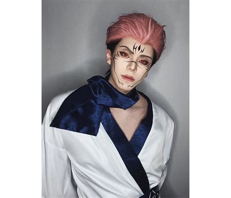 Jujutsu Kaisen Cosplay Costume Ryomen Sukunacosplay Handmade Anime