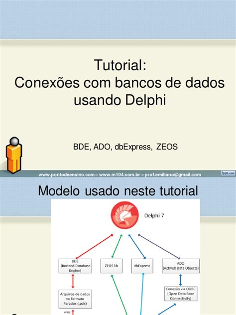 tutorial conexoes com bd usando delphi pdf pdf informática programas