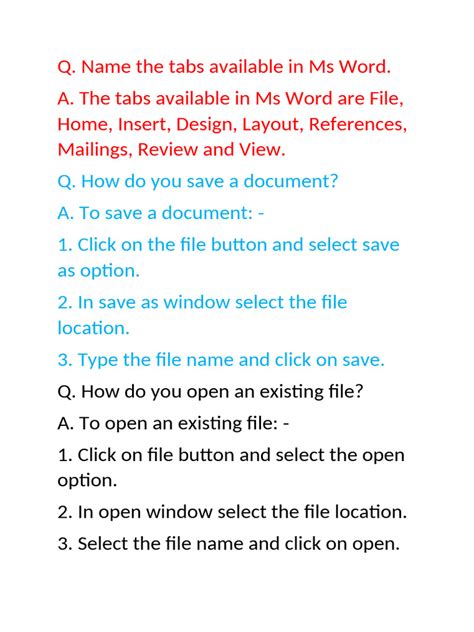 Computer Revision Part Ii Pdf