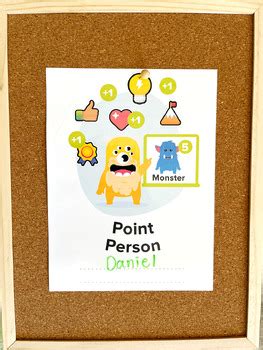 Official ClassDojo Monster Class Jobs Chart FREEBIE By ClassDojo