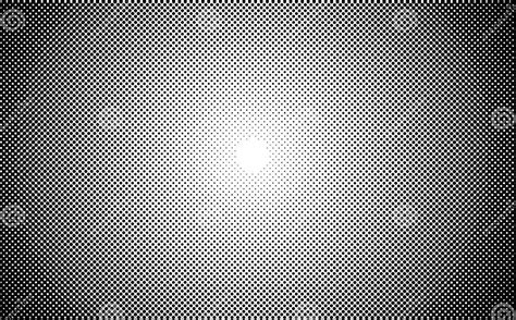 Halftone Dot Pattern Background Abstract Geometric Design With Black And White Textured Circles