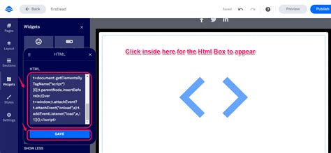 How To Embed Ada Bundle Script On Leadpages Ada Bundle Support