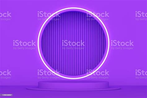 보라색 연단과 최소한의 추상적 배경 3d 렌더링 기하학적 모양 현대 웹 사이트에서 상을위한 무대 0명에 대한 스톡 사진 및 기타 이미지 Istock