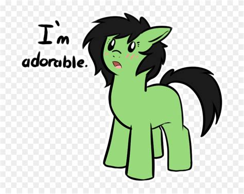 Download Cutelewds Blushing Female Filly Oc Oc Cartoon Clipart