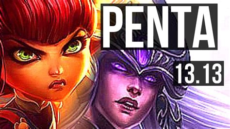 Annie Vs Syndra Mid Penta 6 Solo Kills 21411 600 Games