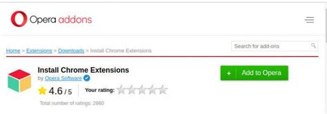 How To Install Chrome Extensions On Opera With Ease TechRepublic