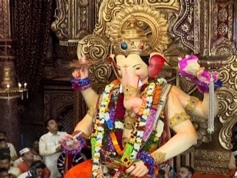 Lalbaugcha Raja 2023 Visarjan Live Updates Ganesh Visarjan Lalbaugcha