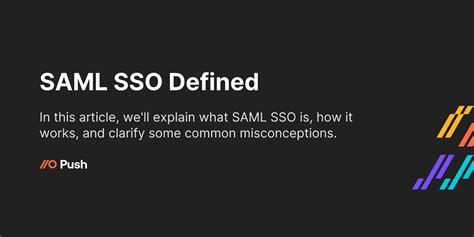 Saml Sso Defined
