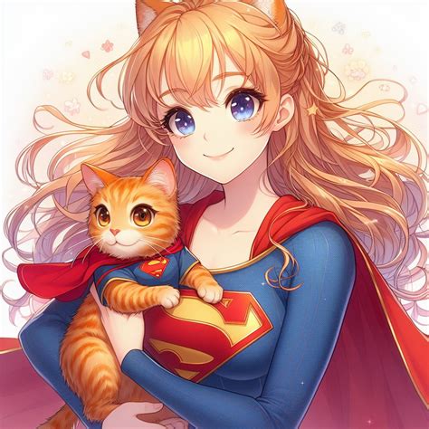 Supergirl And Streaky By Elodtrebor On Deviantart