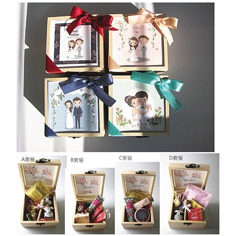 【現貨】客製化木盒禮盒 喝茶禮 回禮 送客禮 伴娘伴郎禮 結婚禮物 伴手禮 生日禮 禮品 蝦皮購物
