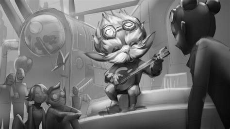 Professor Heimerdinger Splash Art Concepts Katherine Fortune