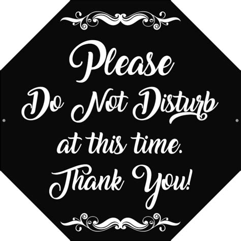 Do Not Disturb Signs Online Marktek
