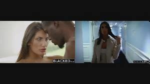 August Ames Blacked Vs Blacked Raw