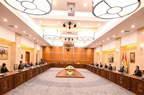 ئەنجوومەنی وەزیرانی هەرێم چەند پرسێك تاوتوێ دەكات
