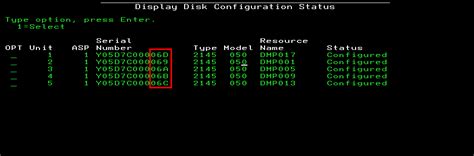 Cross Referencing Device Mapping IBM I Disks With SAN Disks Using N Port ID Virtualization NPIV