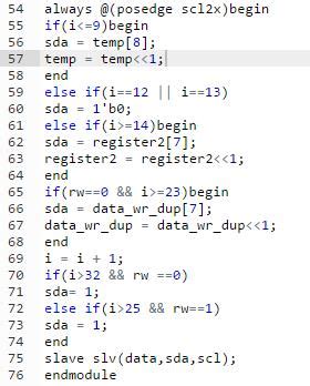 Hello Codings Verilog Code For I C Protocol