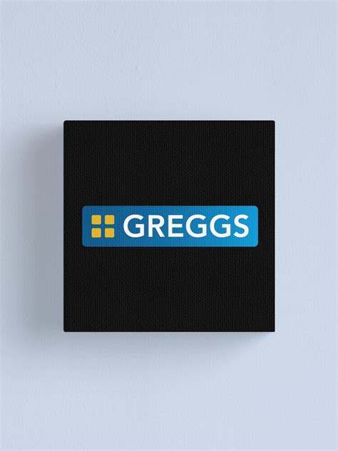 Greggs Logo Canvas Print For Sale By Georgekes421 Redbubble