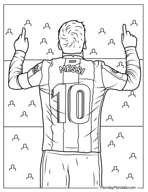 Best 13 20 Lionel Messi Coloring Pages Free Pdf Printables Artofit