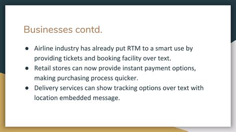 Difference Between Rext Message And Rich Text Message Ppt