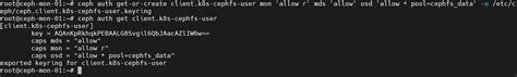K8s使用ceph存储 Csdn博客