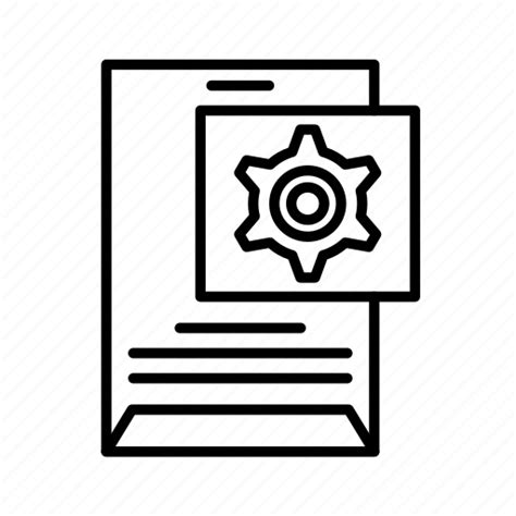 Application Setting Options Mobile Phone Settings Gear Icon