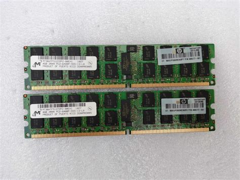 Hp 4gb Ddr2 6400p 501158 001 499277 061 497767 B21 Disassembly Memory