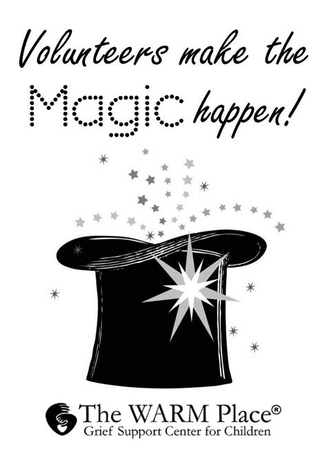 Volunteers Make The Magic Happen The Warm Place