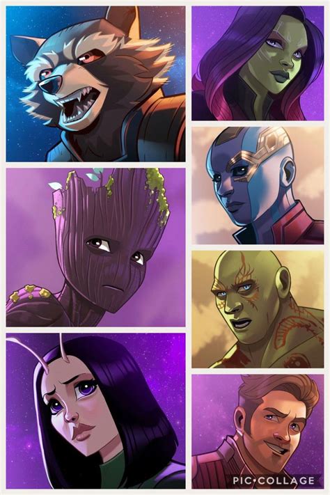 Pin En Gotg Guardianes De La Galaxia Galaxia Dibujo Arte De Marvel