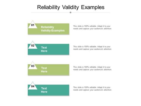 Reliability Validity Examples Ppt Powerpoint Presentation Show Format Cpb Presentation
