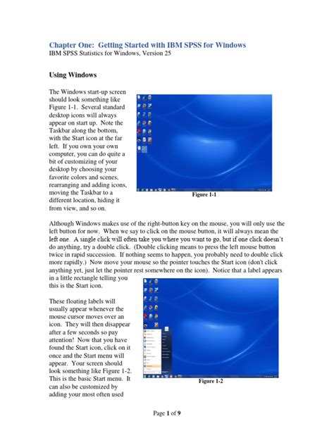 Ibm Spss Tutorial Chapter 1 Pdf Spss Icon Computing
