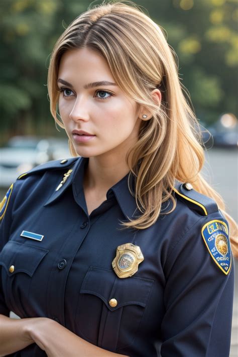 Police Time Tensor Art