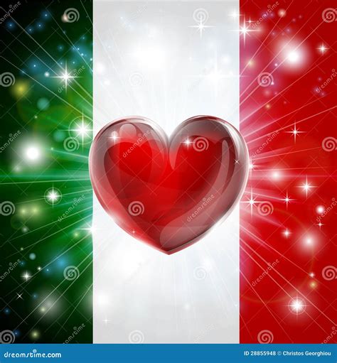 Italian Flag Heart Wallpaper