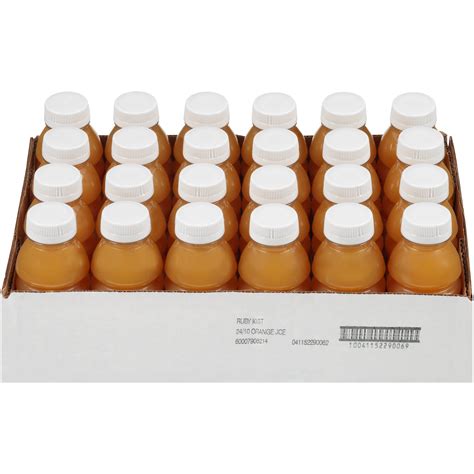 Ruby Kist Orange Juice 100 Single Serve 10 Fl Oz 24case Mpn