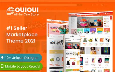 Ouioui Multi Vendor Marketplace Elementor Woocommerce Wordpress Theme Mobile Layouts Ready