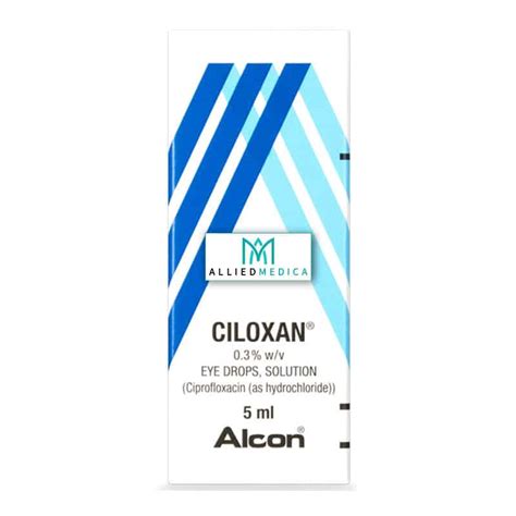 CILOXAN EYE DROPS 0 3 Allied Medica