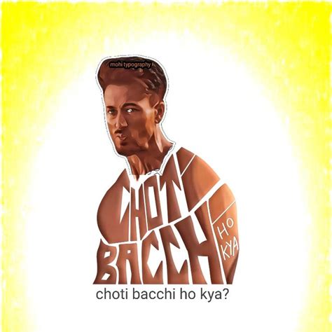 Choti Bacchi Ho Kya 20 Hindi Typography