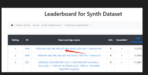 Mdx Net 292 496 406 427 Models Are Not Available In The Download