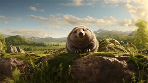 Premium Ai Image Mole High Quality Background