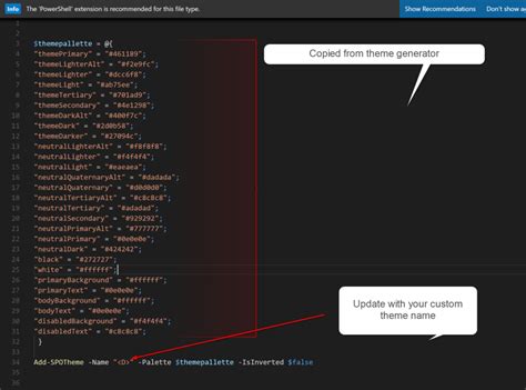 Add A Theme To A Modern Sharepoint Site Using Powershell Darce Hess