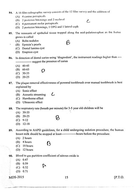 Solution Neet Mds Previous Year Question Papers Part 3 Studypool