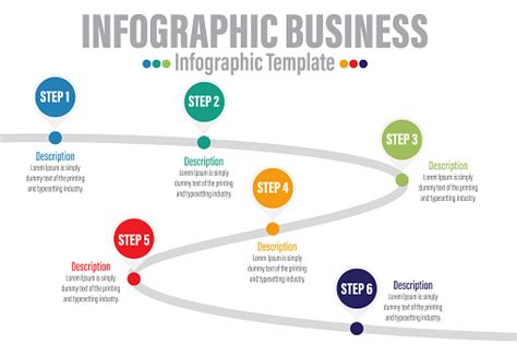 Modèle Dinfographie Pour Les Entreprises Diagramme Chronologique