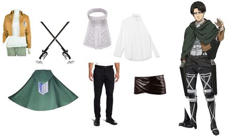 Levi Ackerman From Attack On Titan Costume