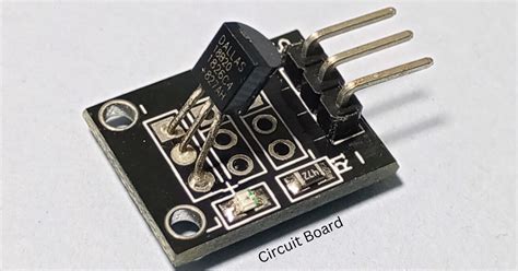 Ky Temperature Sensor Module Circuit Working Explanation