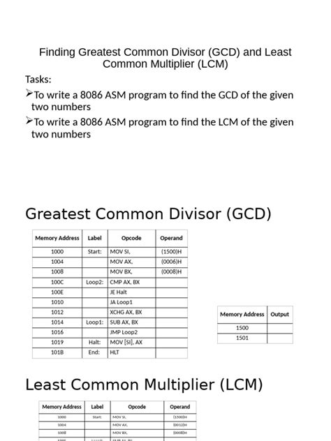 gcd lcm 7segment pdf computing discrete mathematics