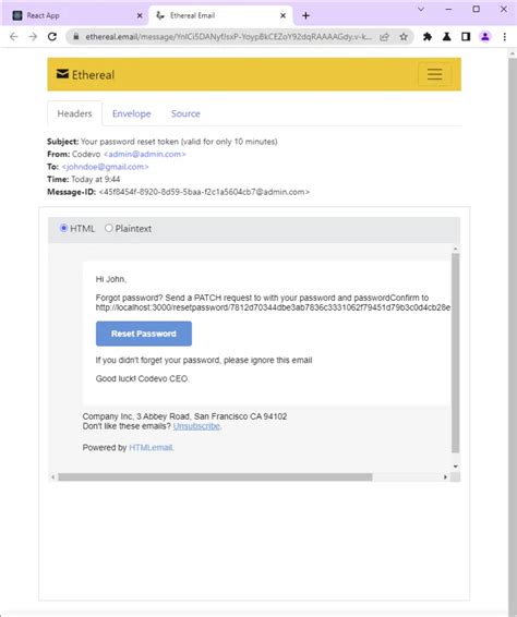 Api With Nodejs Prisma And Postgresql Forgetreset Password 2025