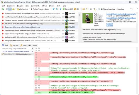Browse Repository Gitextensions Documentation