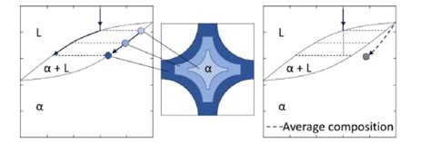 Visualisation Of The Scheil Solidification Model Download Scientific
