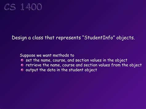 Ppt Introduction To Object Oriented Design Powerpoint Presentation